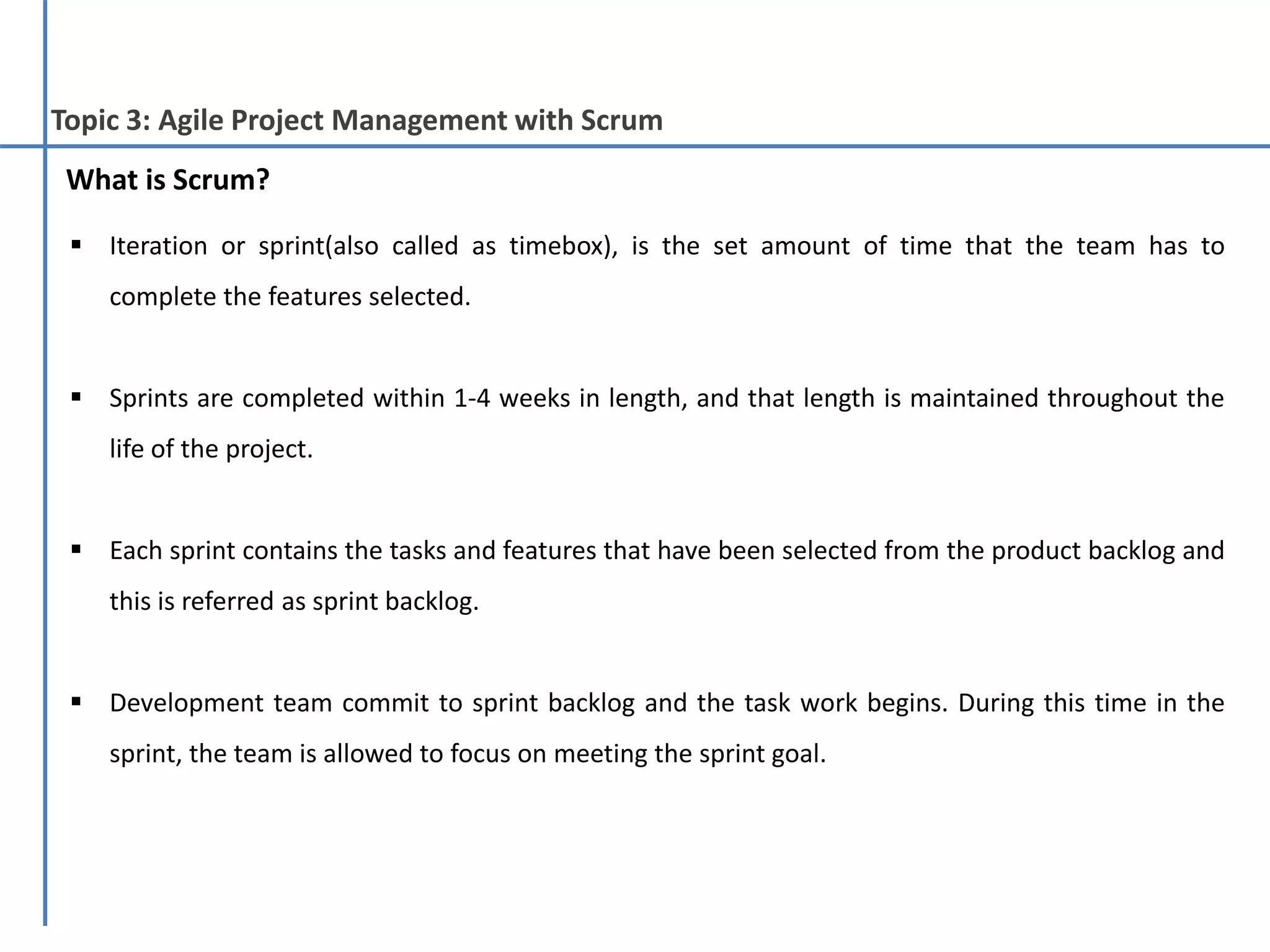 Agile Project Management with Scrum | PPT