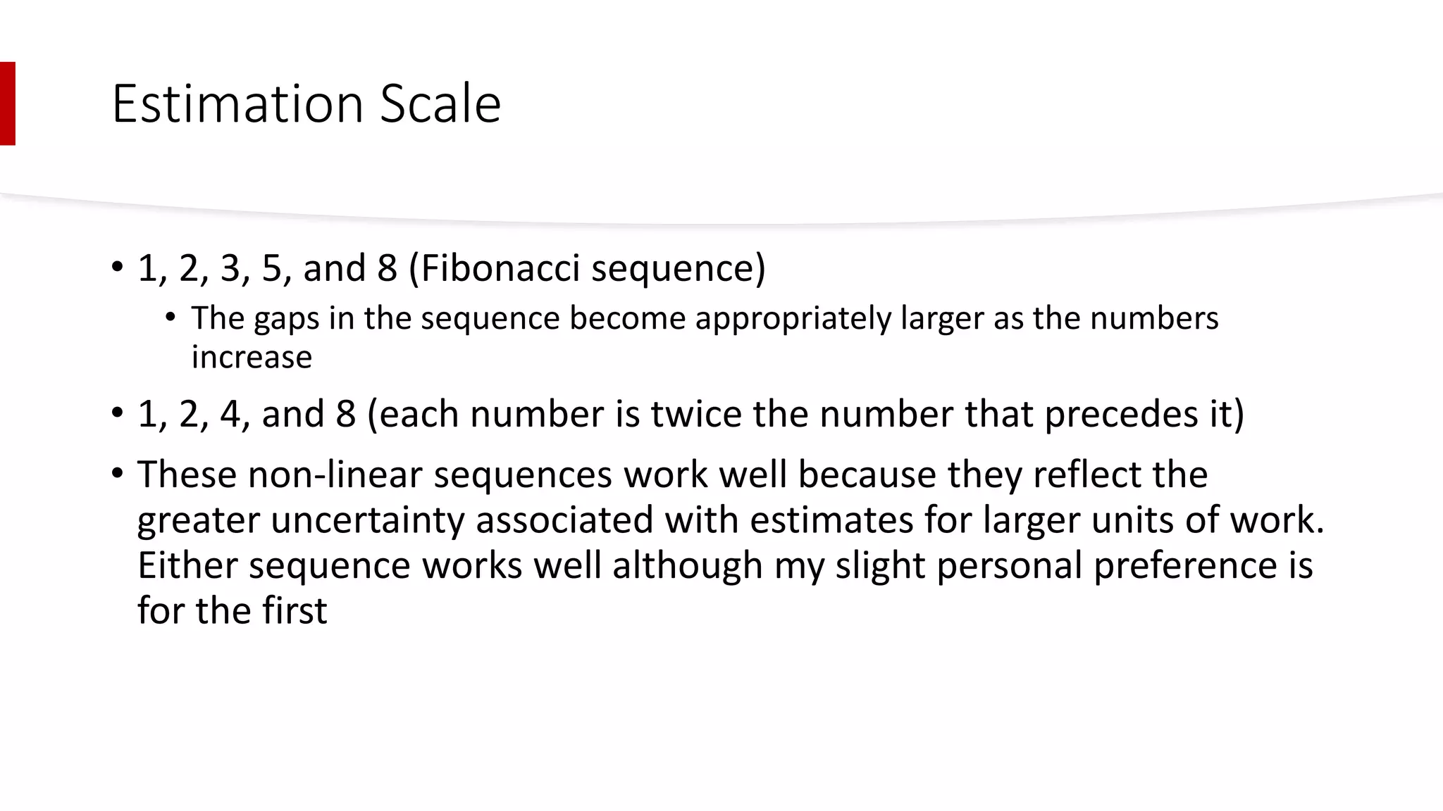 Agile projetcs (sizing and estimation) | PPTX