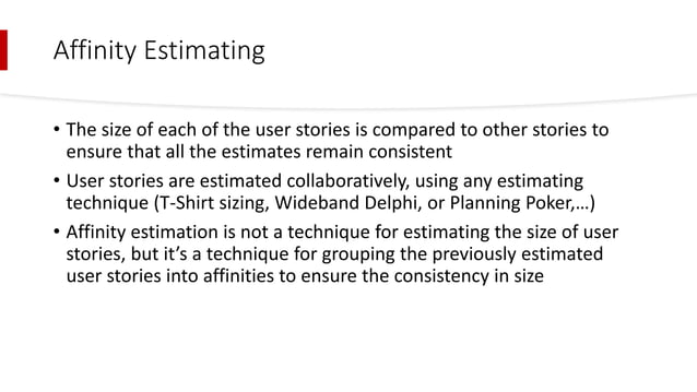 Agile projetcs (sizing and estimation) | PPT | Free Download