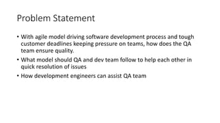 Agile QA process | PPTX