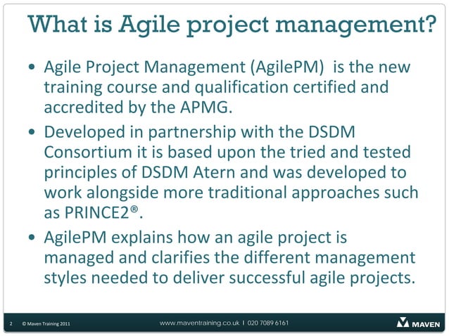Agile Project Management Quick Guide | PPT