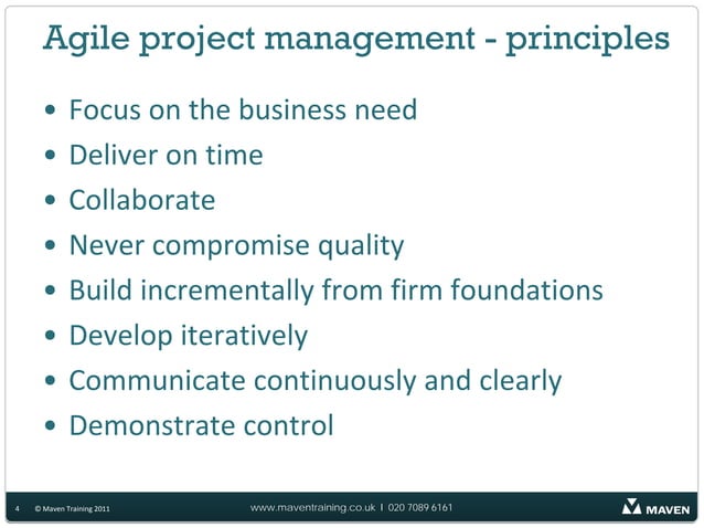 Agile Project Management Quick Guide | PPT