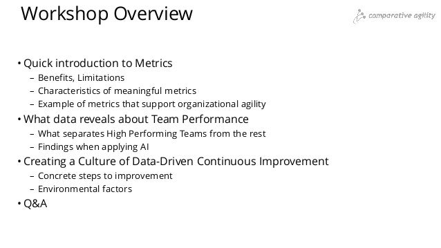 Growing a Culture of Data-Driven Continuous Improvement | PPT