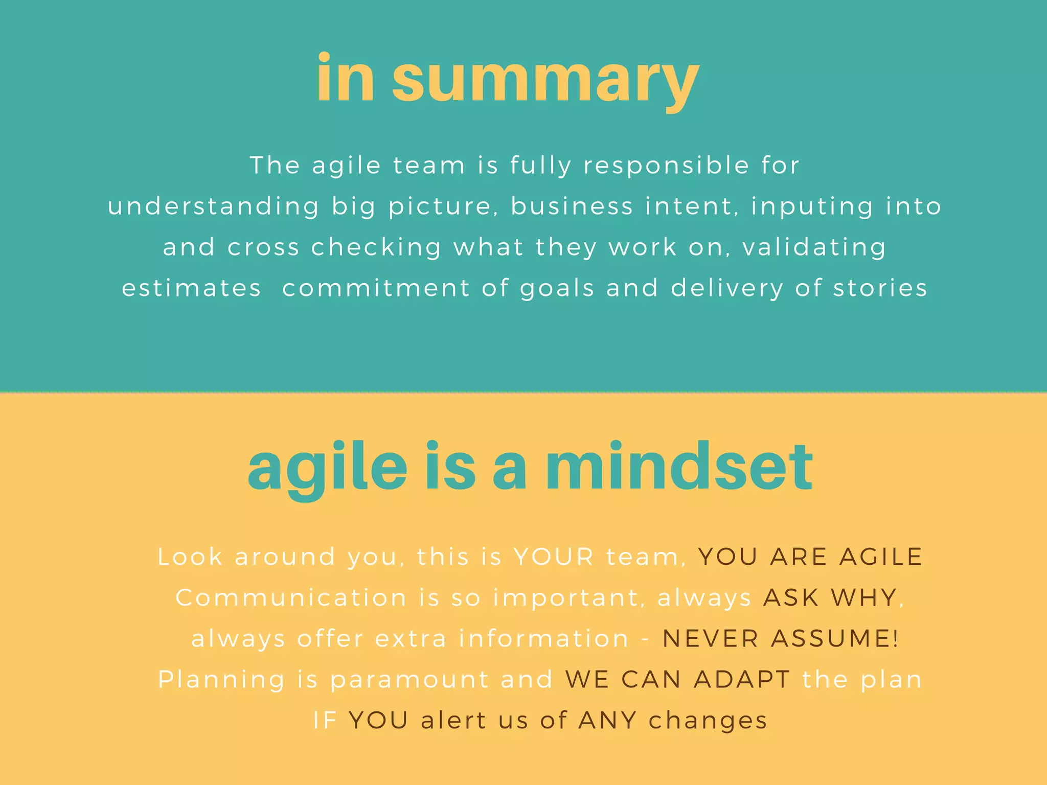Agile values and mindset refresher | PPT