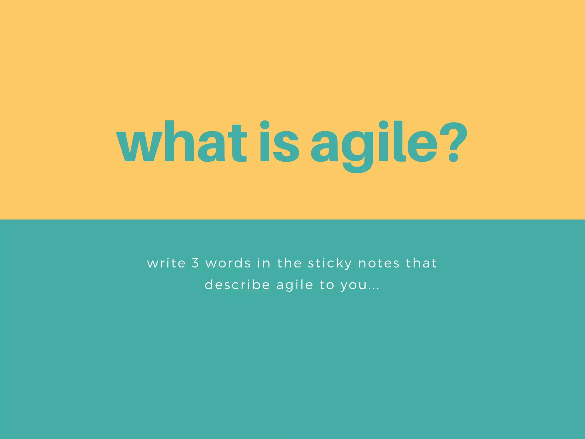 Agile values and mindset refresher | PPT