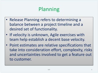 AgileReleasePlanning | PPTX