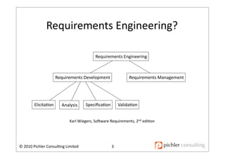 Agile requirements engineering with scrum | PDF | Technology & Computing