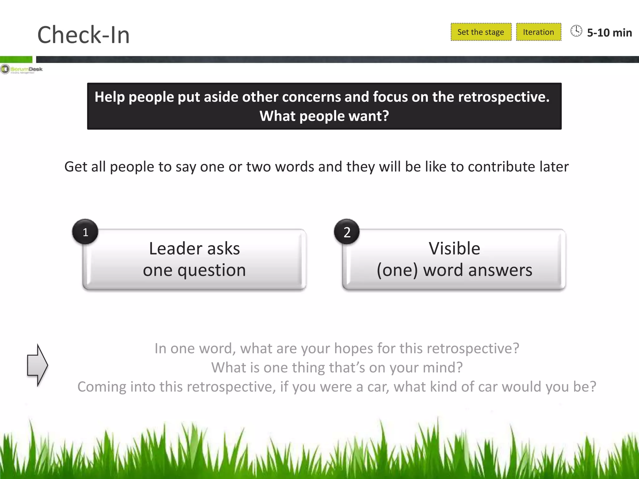 Agile Retrospective - part I | PPTX