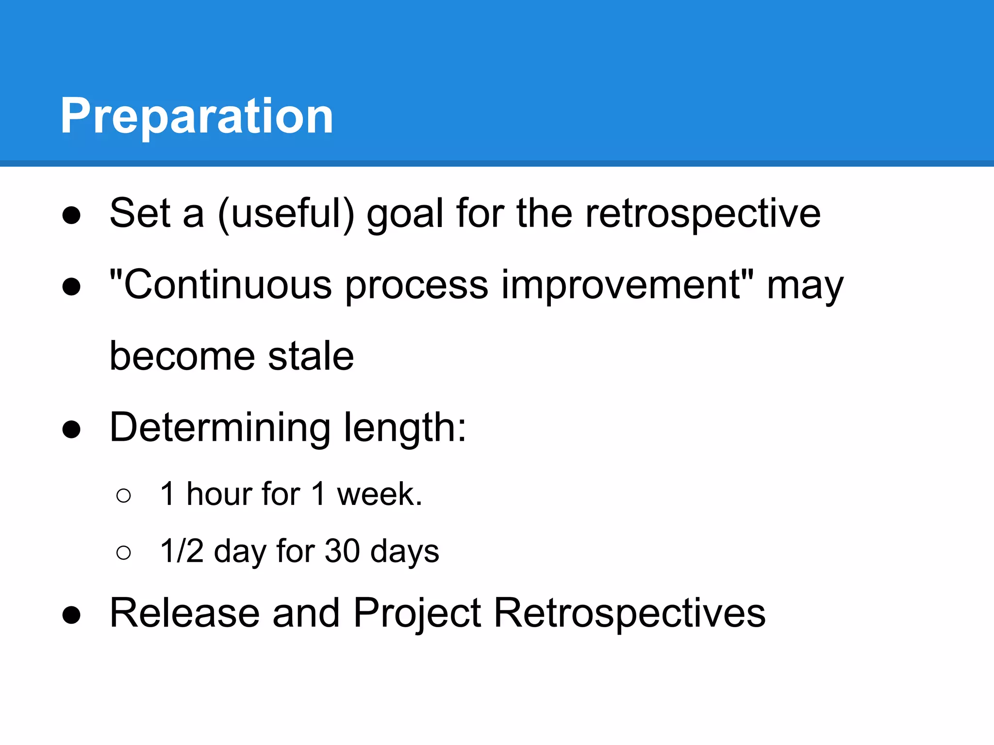 Agile retrospectives | PDF