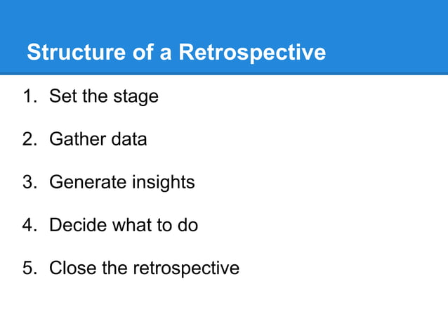 Agile retrospectives | PDF
