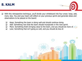 Agile Retrospective by Manohar Prasad | PPT