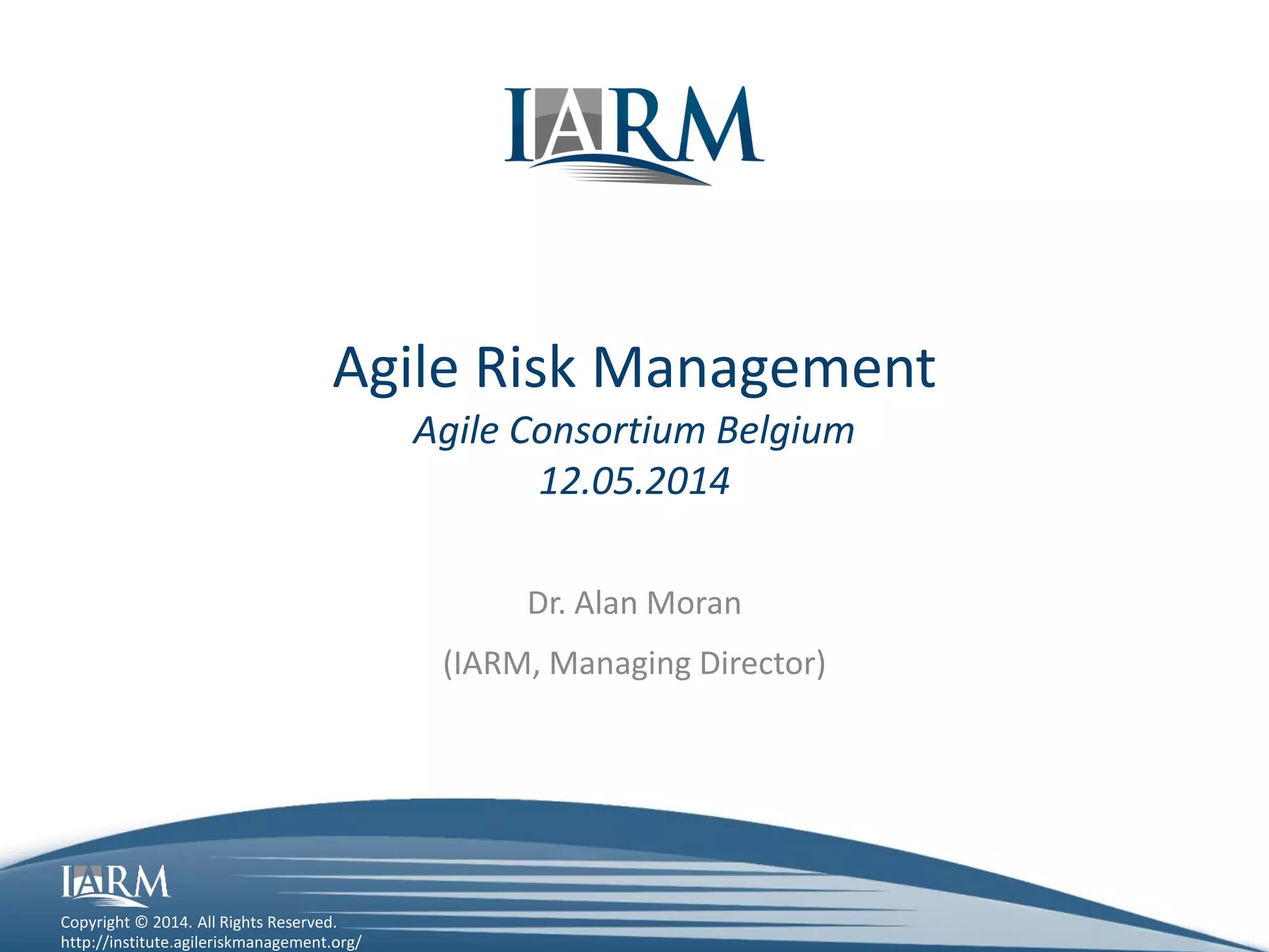 Agile risk management | PDF