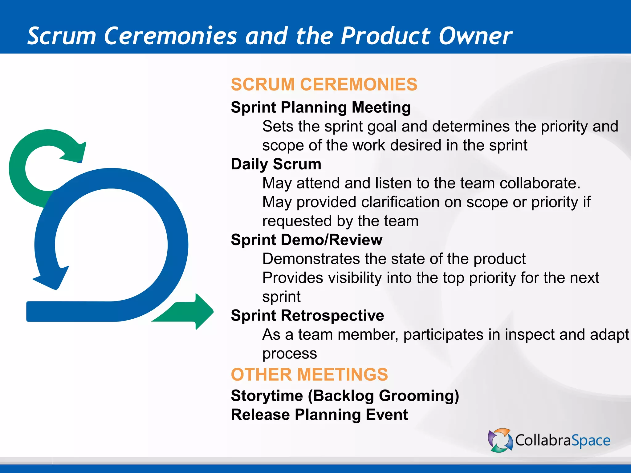 Agile roles and responsibilities | PDF