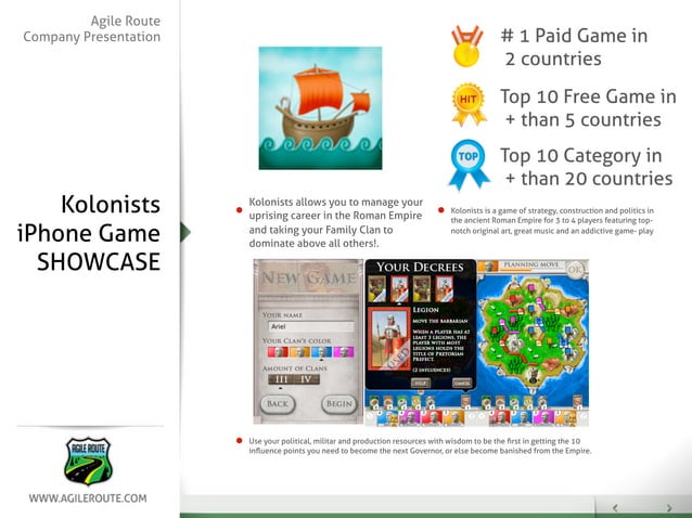 Agile Route Company Presentation | PDF | Computing | Technology & Computing