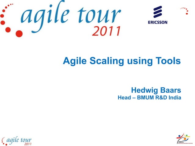 Agile scaling using tools hedwig baars | PDF | Computer Software and ...