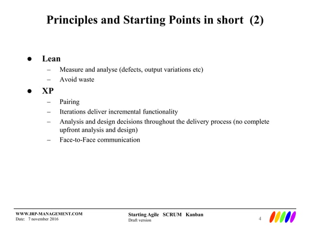 KICK START AGILE/SCRUM | PDF