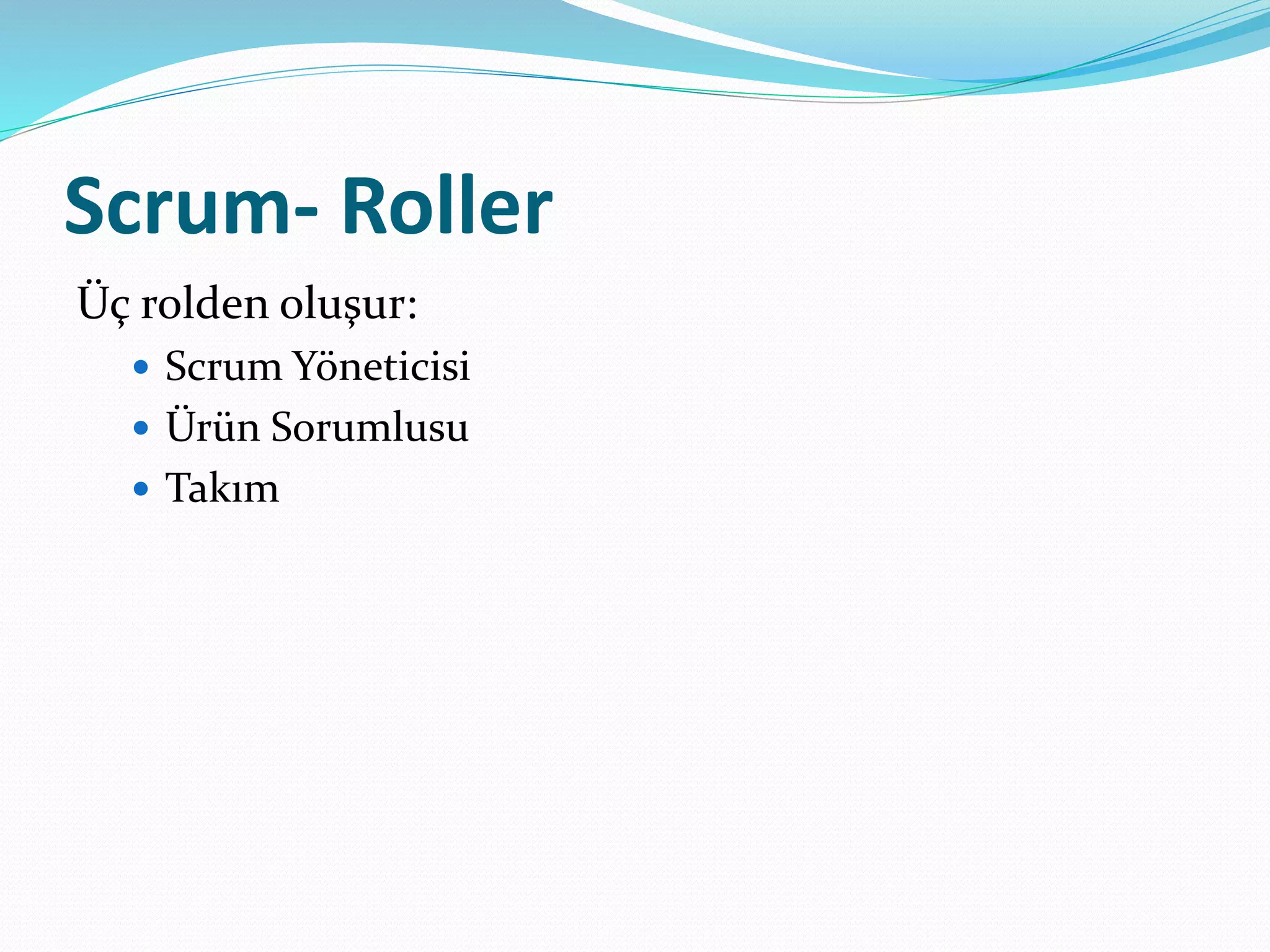 Agile Scrum Temel Egitimi | PPTX