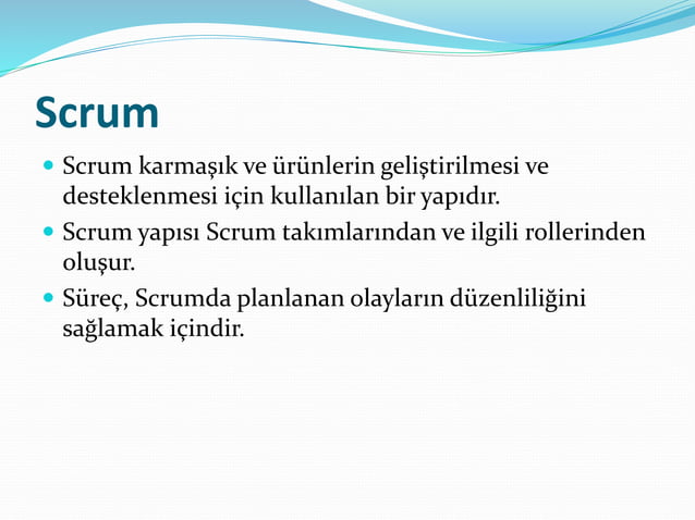 Agile Scrum Temel Egitimi | PPT