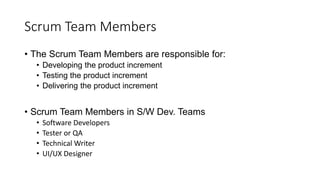 Agile Scrum for Technical Writers | PPTX