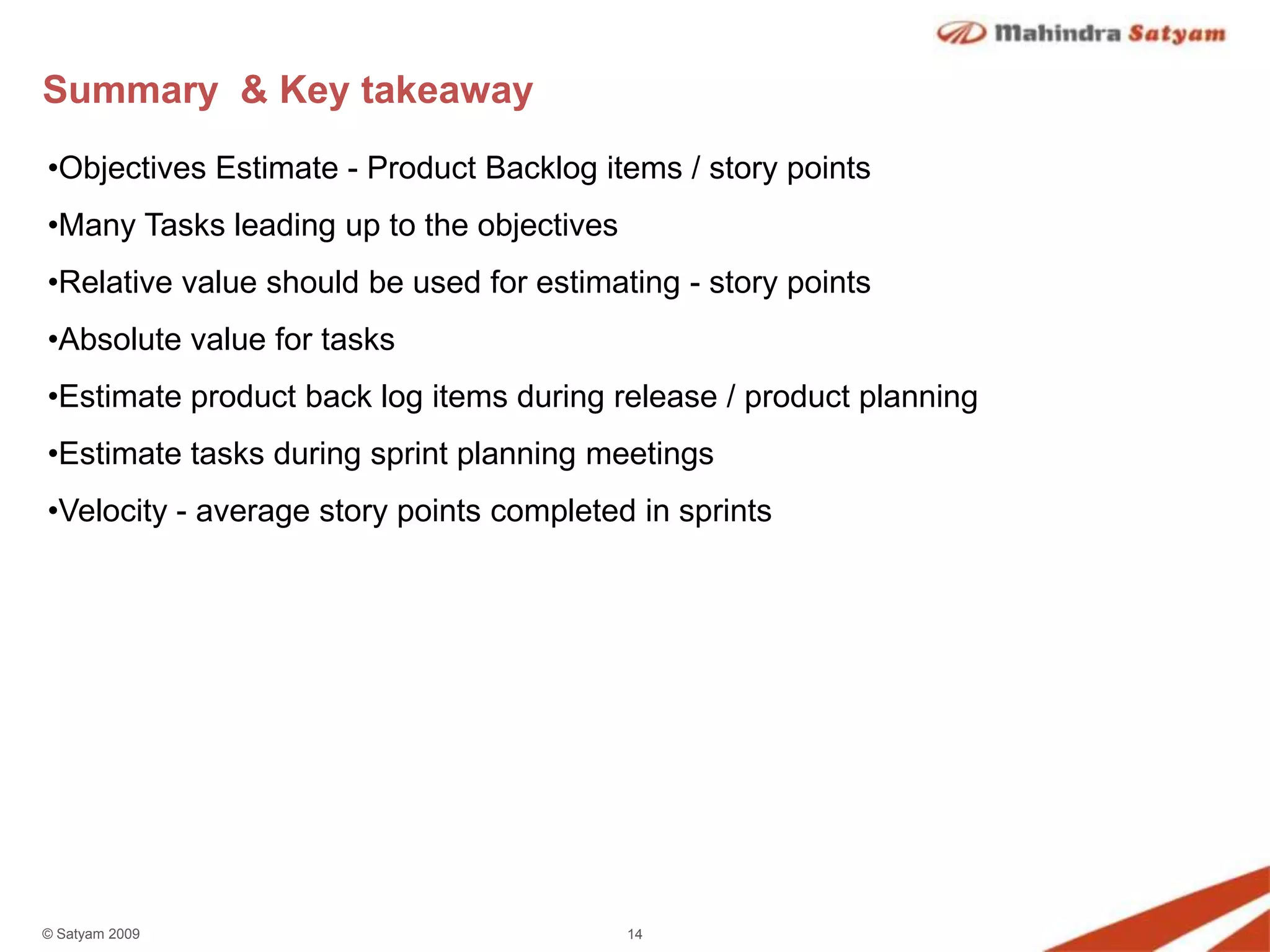 Agile Scrum Estimation | PPTX