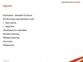 Agile Scrum Estimation | PPTX