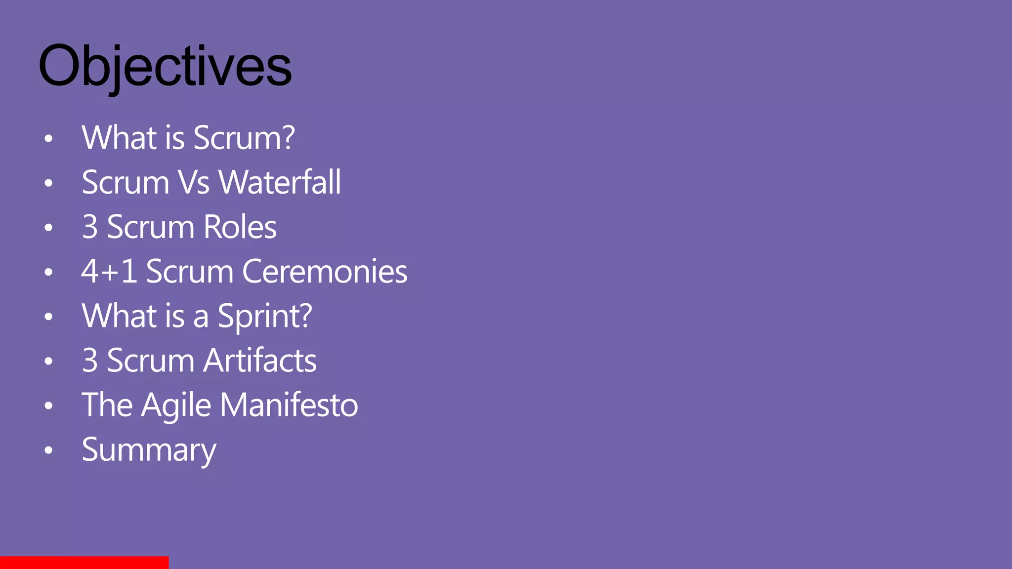 Agile Scrum in 60 minutes | PPSX