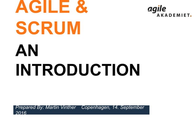 Agile scrum introduction | PPT