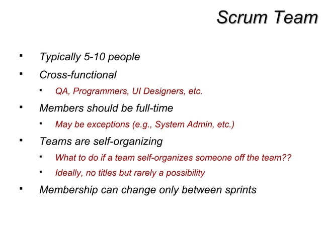 Agile Scrum Methodology | PPT