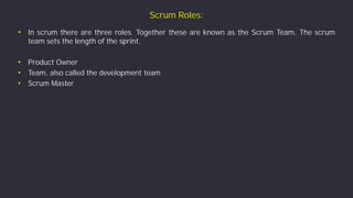Agile Scrum Methodology - Introduction | PDF