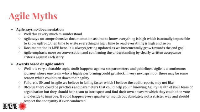Agile scrum mythbusters | PPT