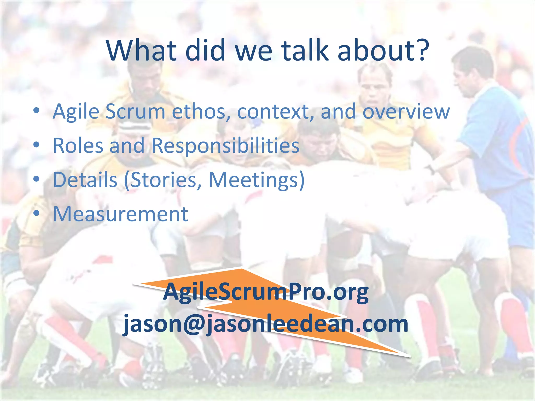 Agile Scrum Overview | PDF