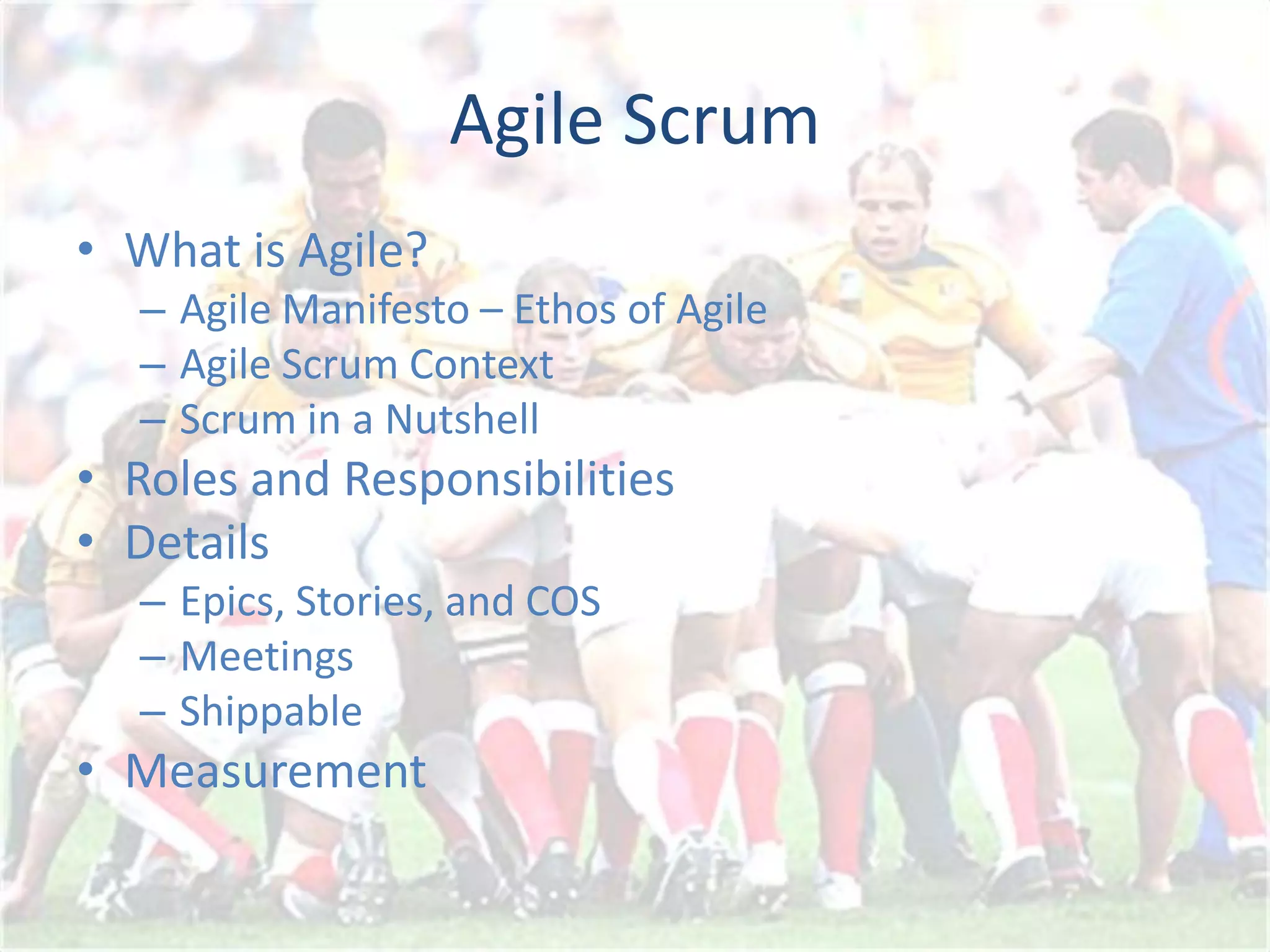 Agile Scrum Overview | PDF