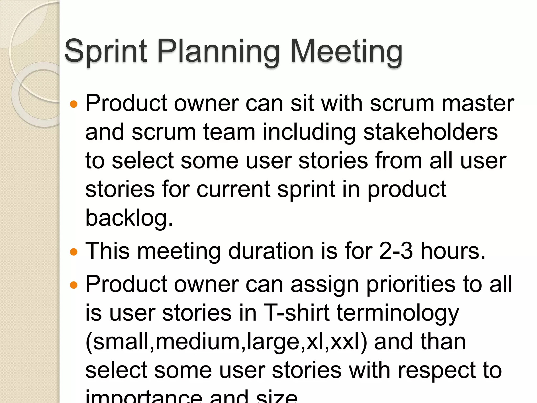 Agile scrum product development methodology | PPTX | Operating Systems | Computer Software and ...