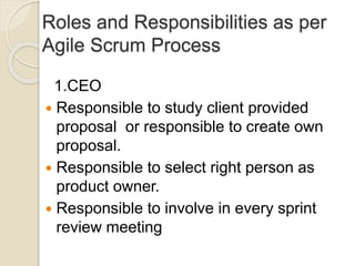 Agile scrum product development methodology | PPTX | Operating Systems | Computer Software and ...