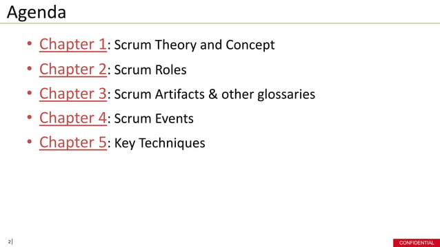 Agile scrum summary | PPT