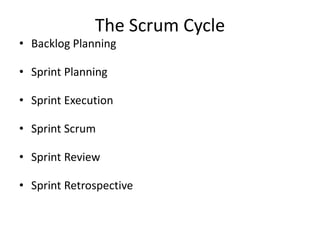 Agile Scrum training | PPT