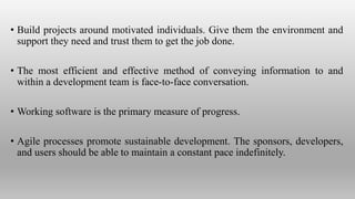 Agile Software Development Life Cycle | PPTX