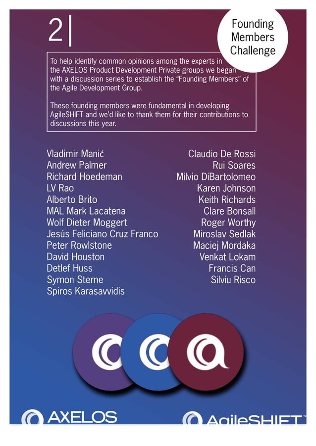 AgileSHIFT report | Axelos | PDF