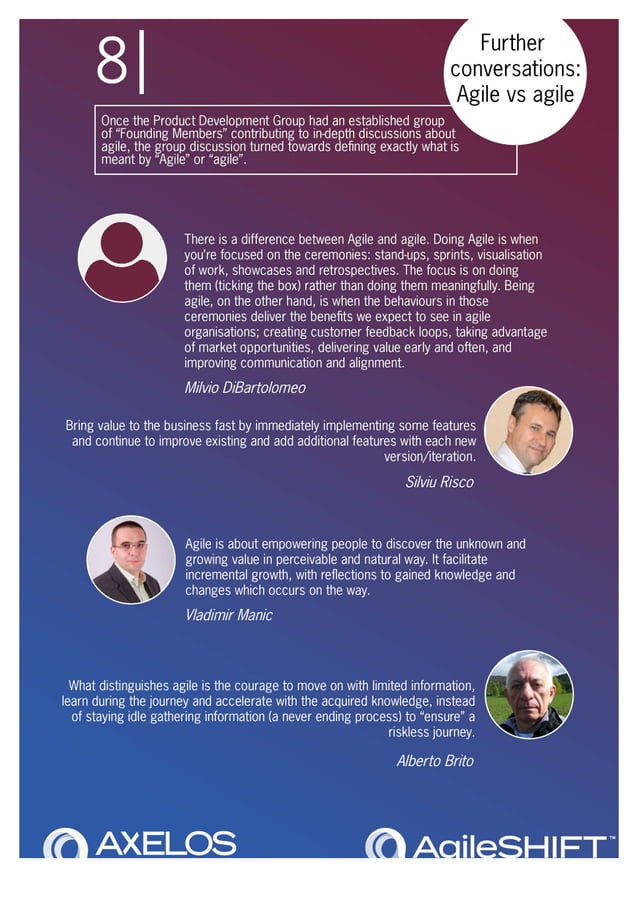 AgileSHIFT report | Axelos | PDF