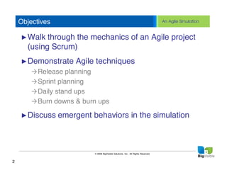 Agile Simulation in 75 Minutes | PDF