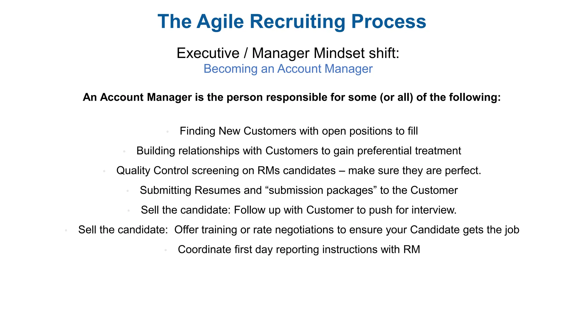 SPONSORED CONTENT - AGILE ATS - Recruiting Strategies Systems & Tactics ...