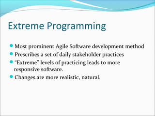 Agile software development | PPT