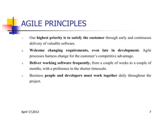 Agile software development | PDF