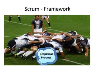 Agile software development and Scrum - Framework | PPT