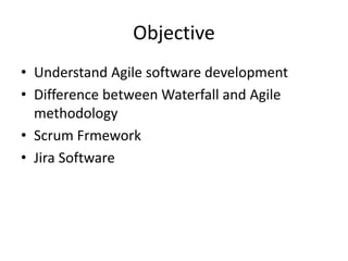 Agile software development and Scrum - Framework | PPT