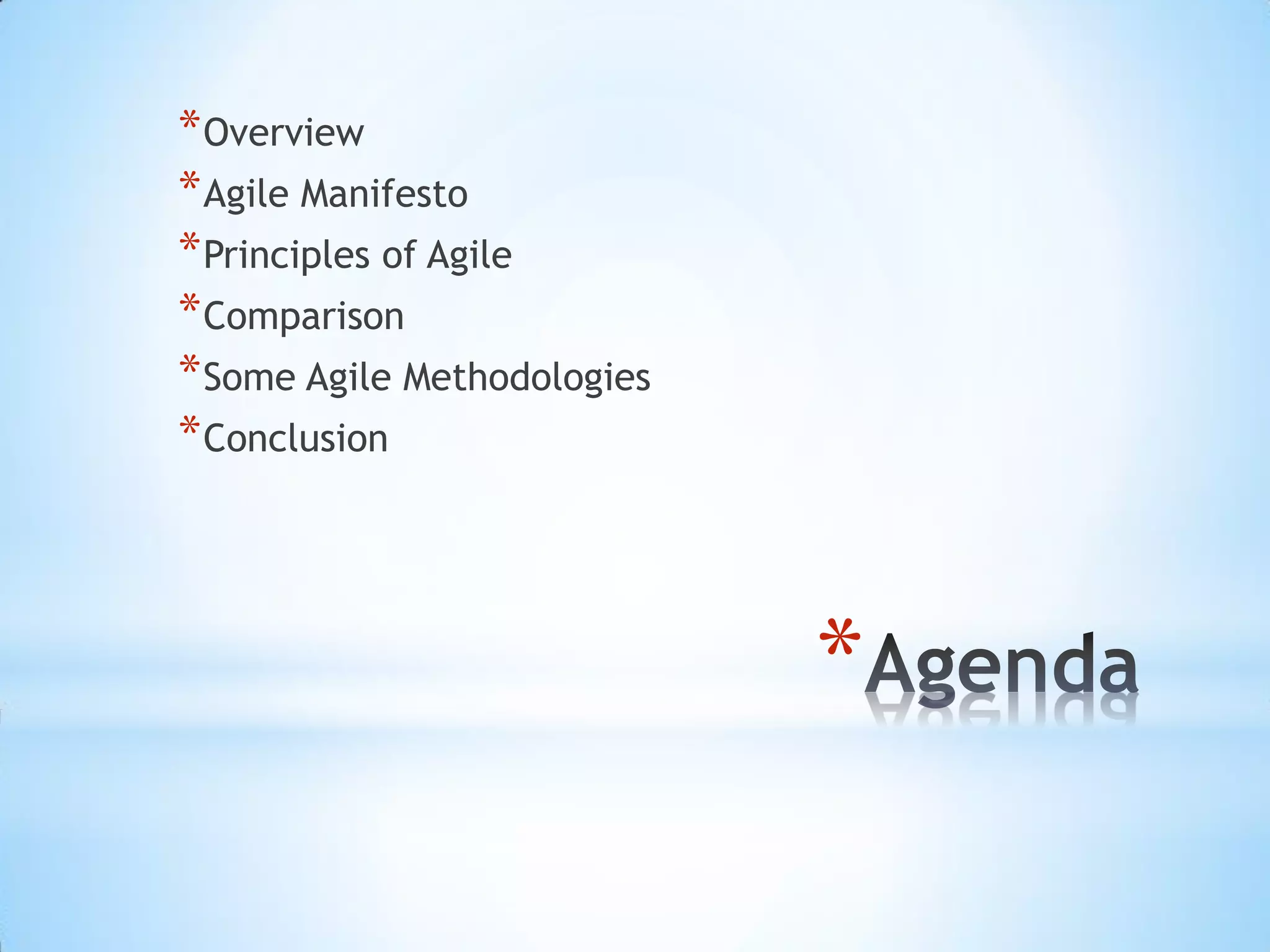 Agile software development | PPT