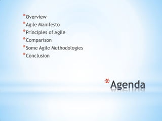 Agile software development | PPT