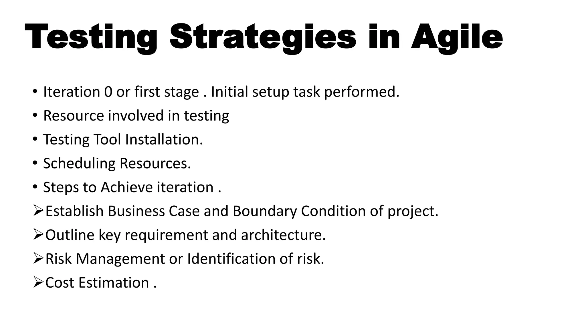 Agile software development | PPTX
