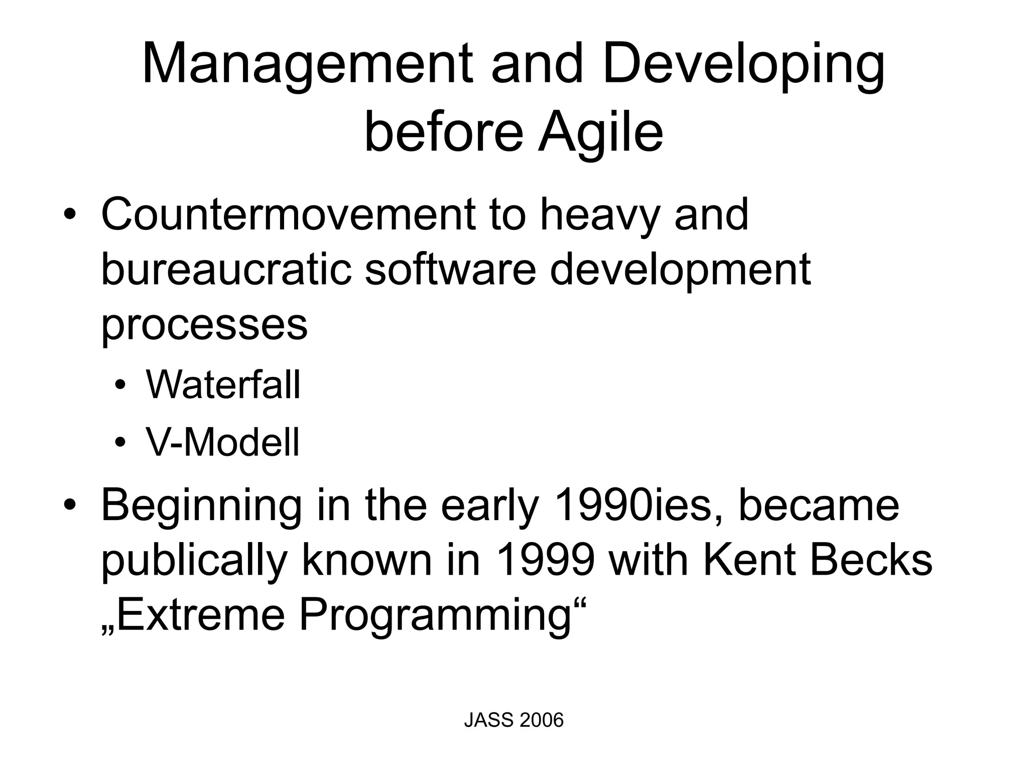 Agilesoftwaredevelopmentppt