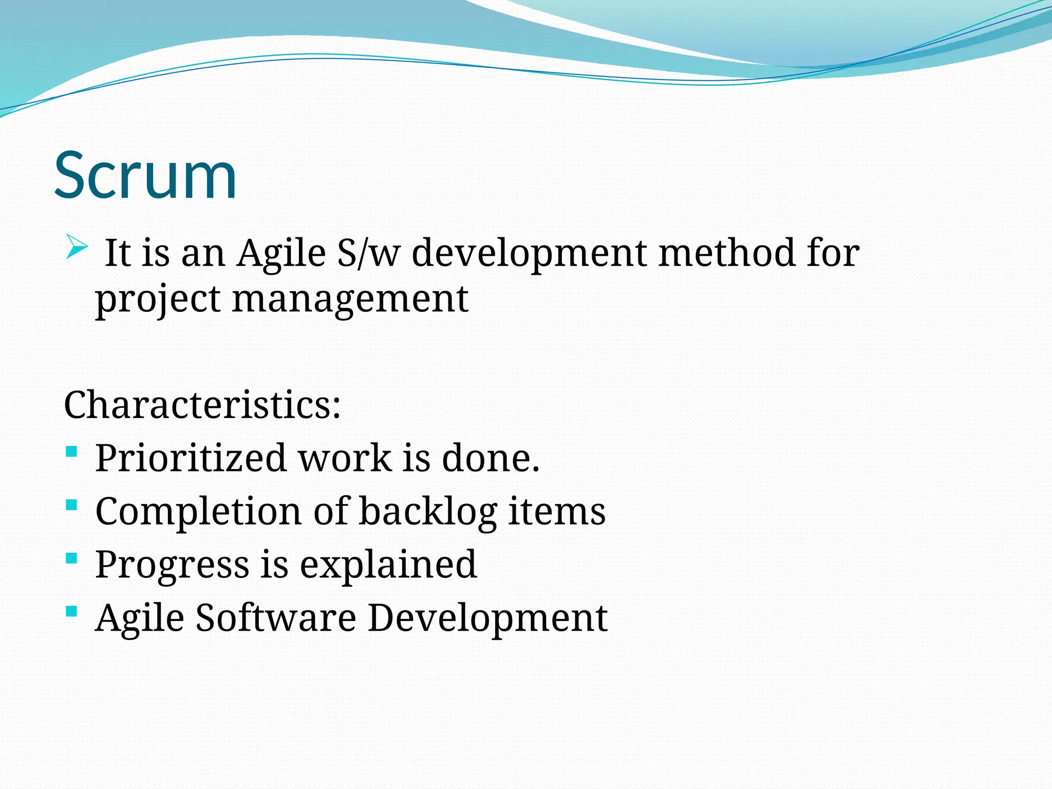 AGILE SOFTWARE DEVELOPMENT - General Overview | PPT